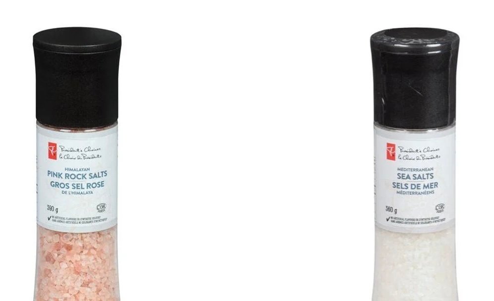 President’s Choice Sea and Rock Salts Recalled Over Plastic ...