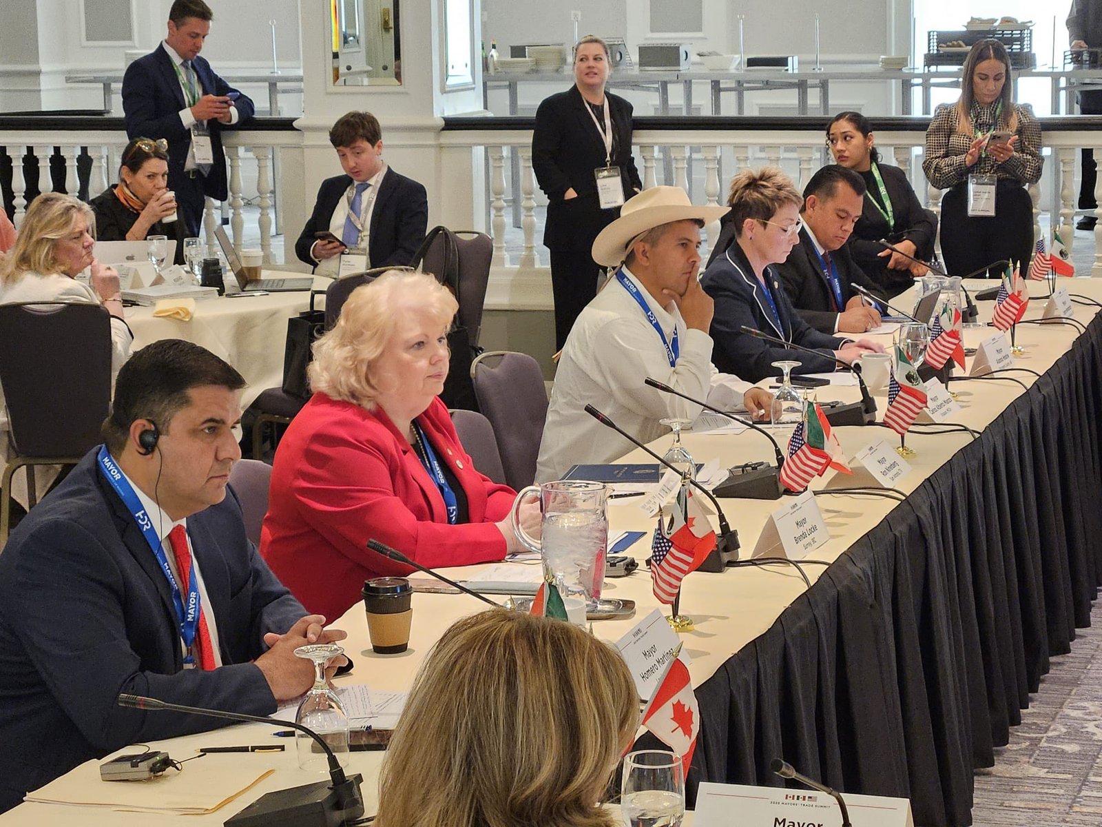 Surrey Mayor Brenda Locke Advocates for Fair Trade at Trilateral Summit ...